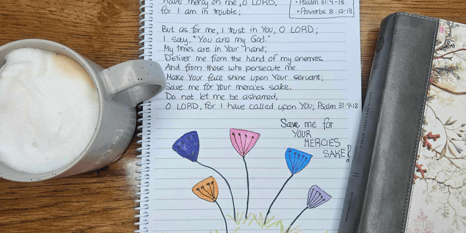 How To Make A Bible Journaling Notebook - His Unmeasured Grace